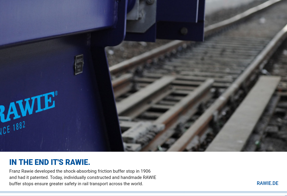 A Rawie GmbH & Co KG - Future Rail | Issue 60 | April 2018