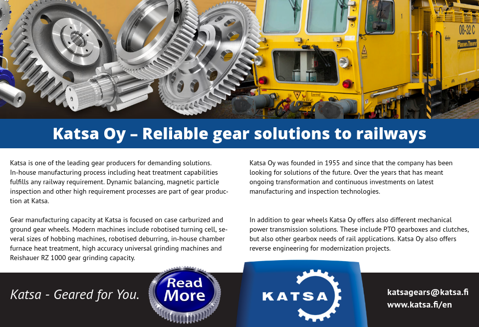 Katsa - Future Rail | Issue 72 | April 2019