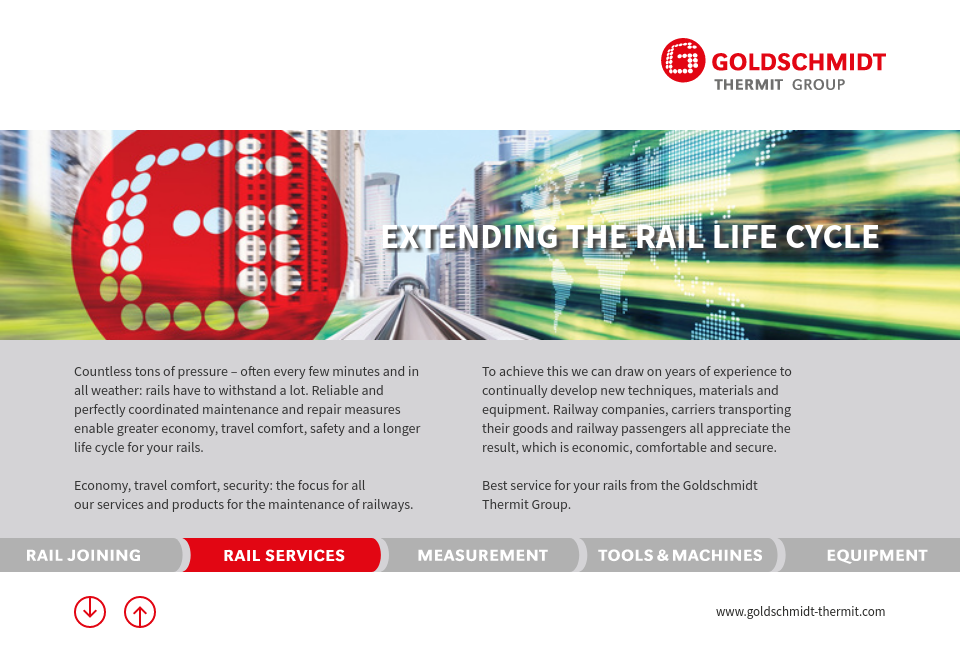 Goldschmidt Thermit GmbH - Future Rail | Issue 64 | August 2018