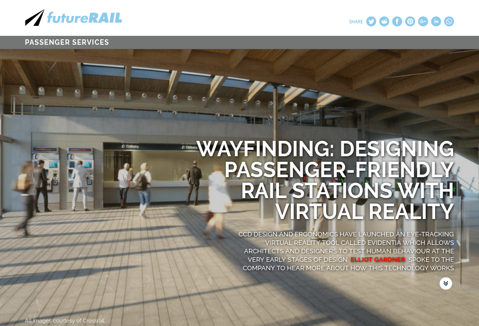 Wayfinding: designing passenger-friendly rail stations with virtual ...