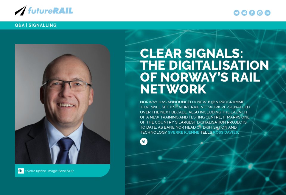 Clear signals: the digitalisation of Norway’s rail network - Future ...