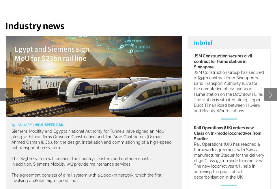 Railway trends in 2021: what’s next for the industry? - Future Rail ... Railway trends in 2021: what’s next for the industry? - Future Rail ...
