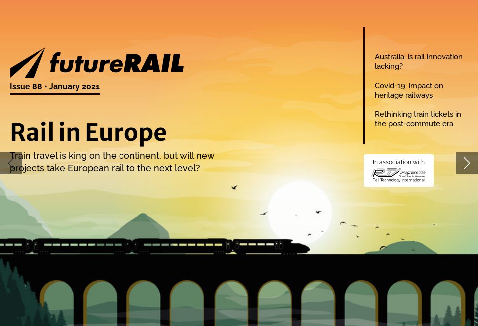 Railway trends in 2021: what’s next for the industry? - Future Rail ... Railway trends in 2021: what’s next for the industry? - Future Rail ...