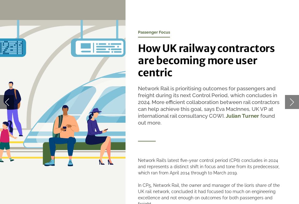 How UK railway contractors are becoming more user cent - Future Rail ...