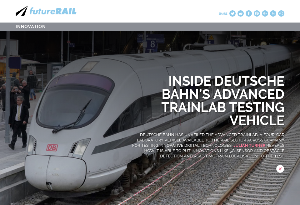Inside Deutsche Bahn’s Advanced TrainLab testing vehicle - Future Rail ...