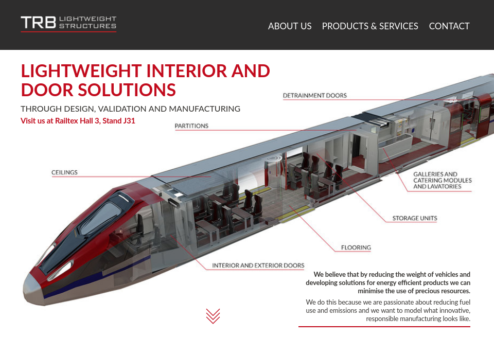 TRB Lightweight Structures - Future Rail | Issue 73 | May 2019