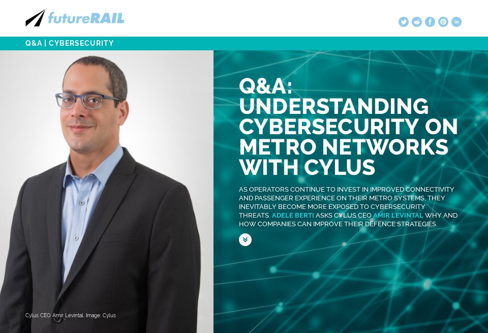 Q&A: understanding cybersecurity on metro networks with Cylus - Future ...