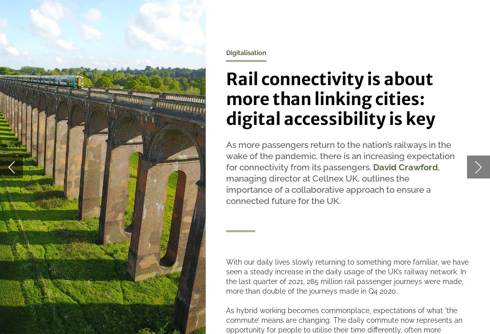Rail connectivity is about more than linking cities - Future Rail ...