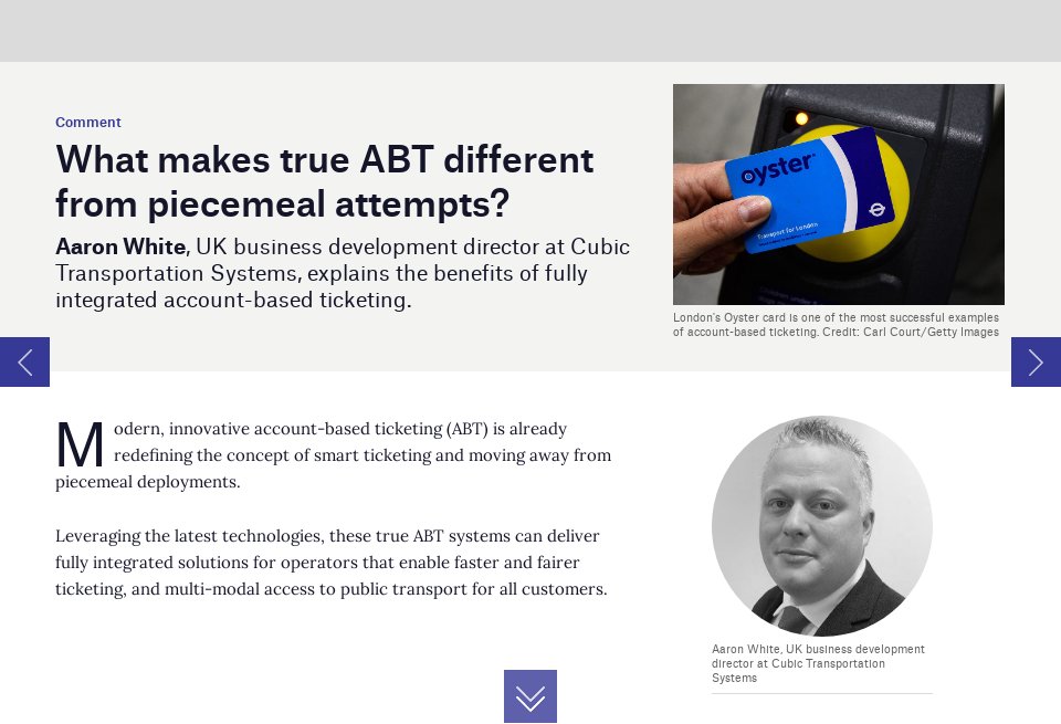 What makes true ABT different from piecemeal attempts? - Future Rail ...
