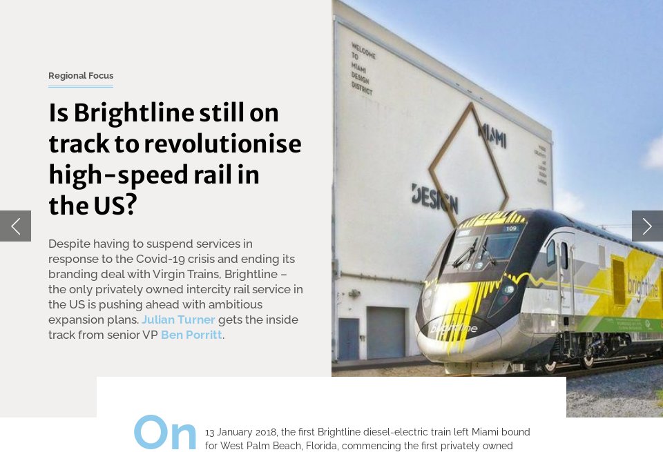 Is Brightline on track to revolutionise high-speed rail in the US ...