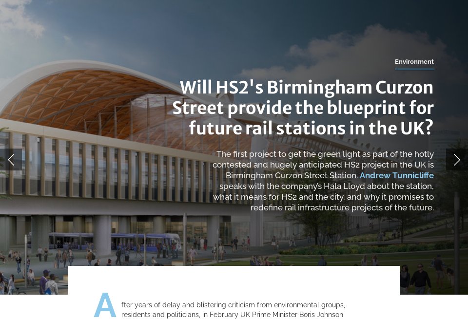 Will HS2's Birmingham Curzon Street provide the blueprint for rail ...