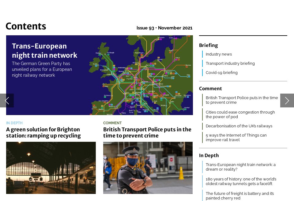 Trans-European night train network: a dream or reality? - Future Rail ...