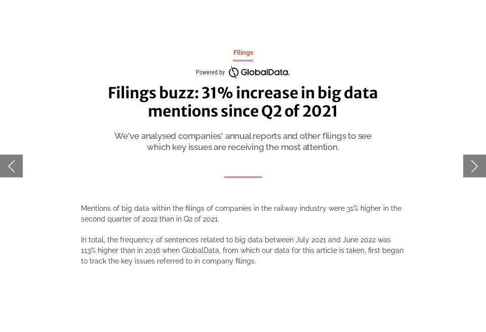 Briefing - Future Rail | Issue 99 | November 2022