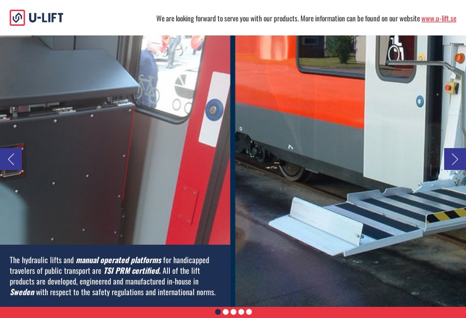 U-Lift - Future Rail | Issue 105 | November 2023