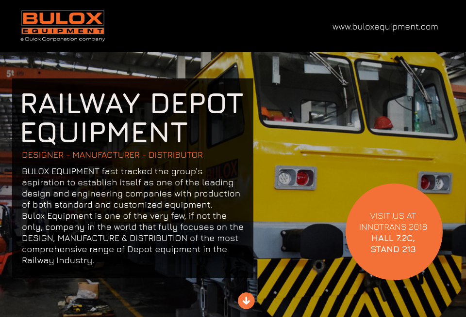 Bulox - Future Rail | Issue 65 | September 2018