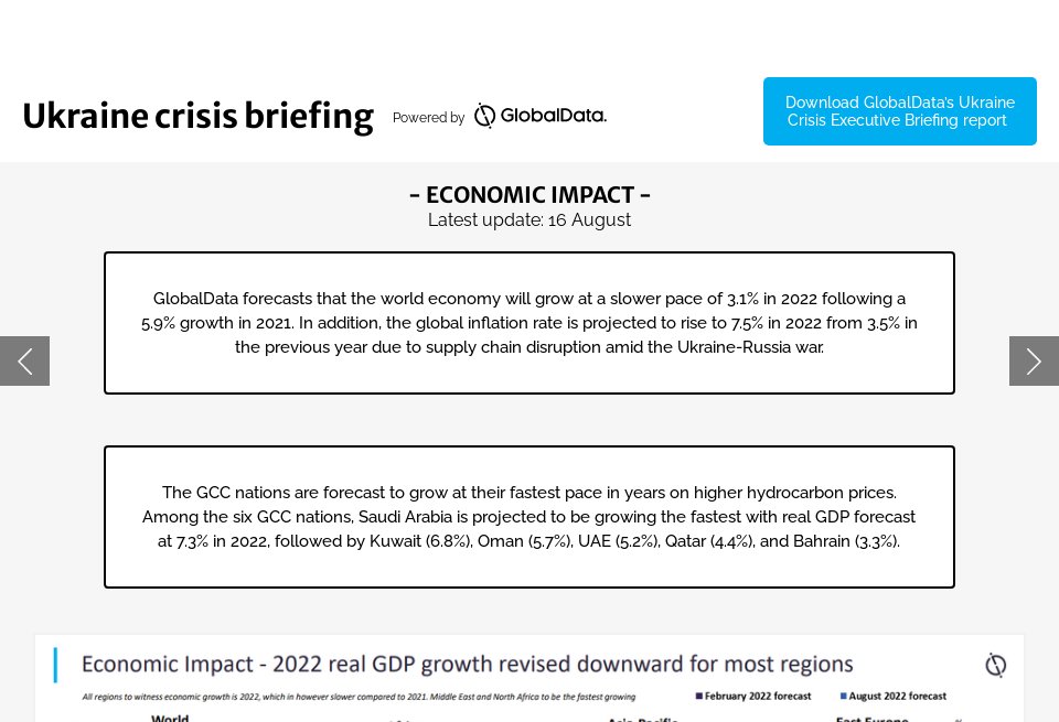 Ukraine crisis executive briefing by GlobalData - Future Rail | Issue ...