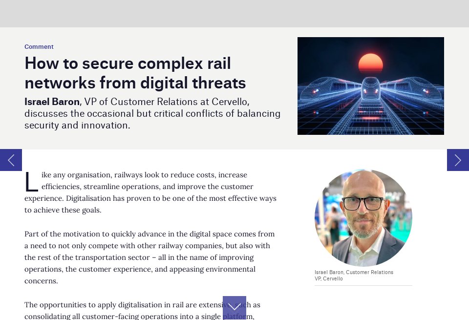 How to secure complex rail networks from digital threats - Future Rail ...