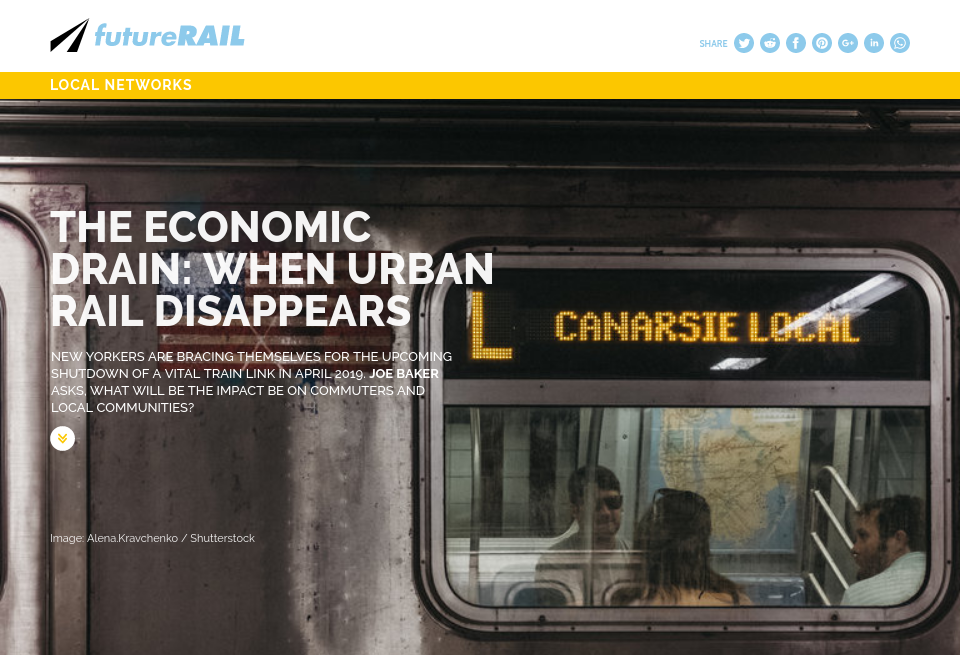 The economic drain: when urban rail disappears - Future Rail | Yearbook ...