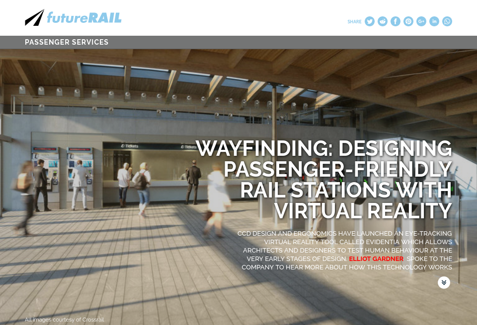 Wayfinding: designing passenger-friendly rail stations with virtual ...