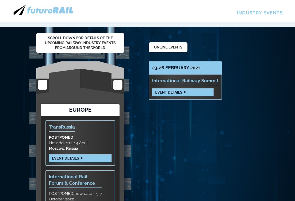 Home | Rail in 2020: a year in review - Future Rail | Yearbook 2020